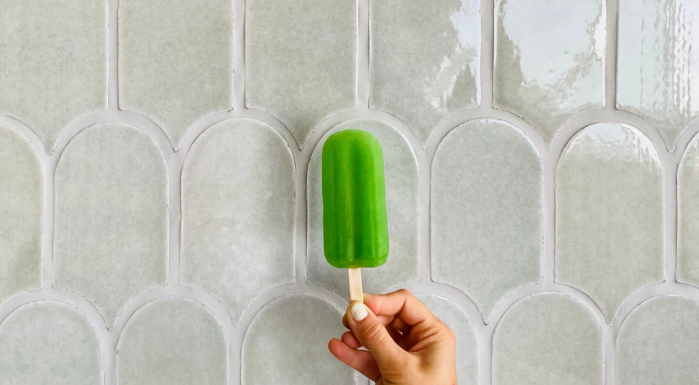 PASTELLO (Italian) Fan|Feather in Melbourne | Luscombe Tiles