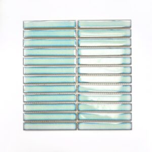 GREEN KIT KAT MOSAIC - Luscombe Tiles