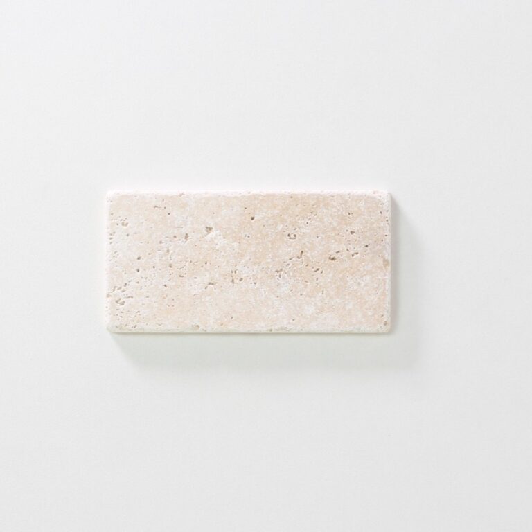 EON TRAVERTINE TUMBLED TILE Square & Subway in Melbourne | Luscombe Tiles